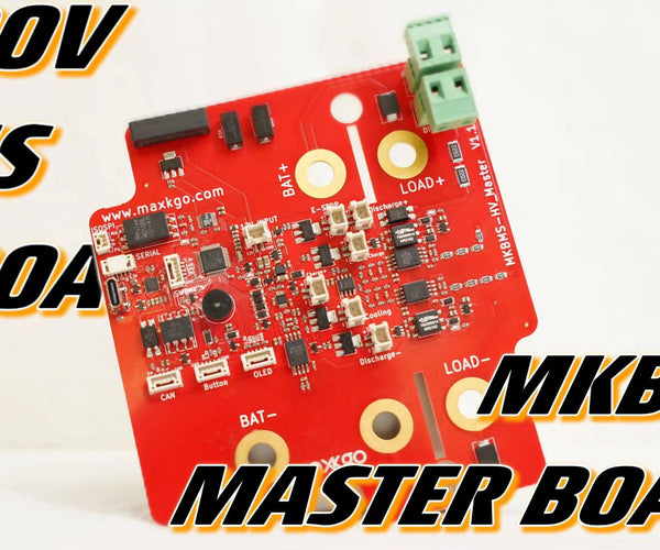 MKBMS 95S 400V 500A SMART BMS HV MASTER BOARD COMPATIBLE WITH ENNOID-B ...