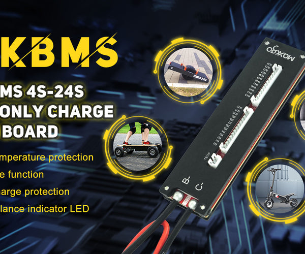 MKBMS 4S-24S 20A Only Charge BMS For Onewheel/ Ebike/Eskateboard – MAXKGO